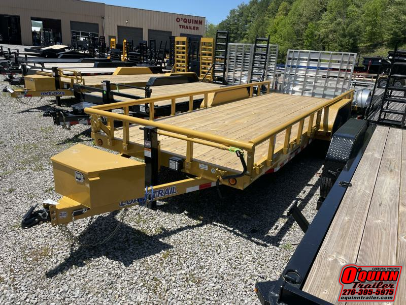 83" X 20' 7TON TANDEM EQUIPMENT W/SIDE RAILS AND SLIDE IN RAMPS in ...