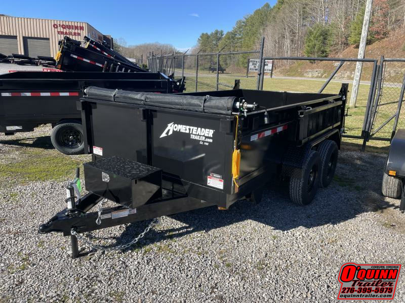 2024 Homesteader 7X12 5TON LO-PRO W/TARP AND RAMPS Dump Trailer in ...