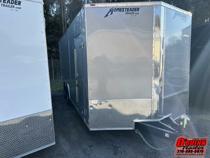 2024 Homesteader 8.5X20 5ton 7ft tall Intrepid Car Hauler Enclosed ...