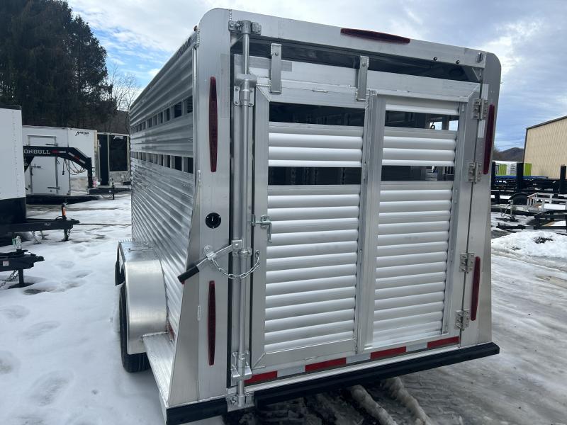 2024 Adam 2024 16ft 5ton Adam Wranger All Aluminum Stock Trailer Stock ...