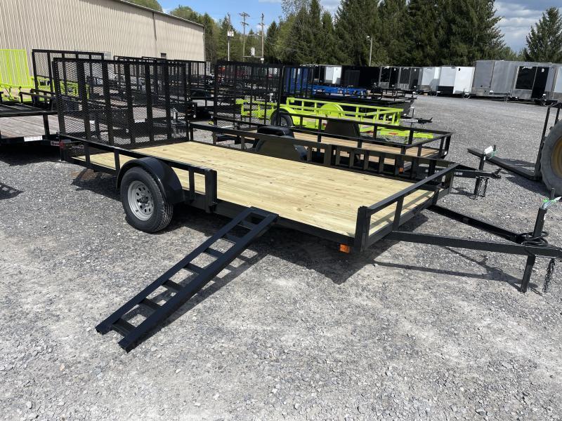 2025 82x14 ATV SIDE LOAD RAMPS single axle Utility Trailer in Coeburn ...