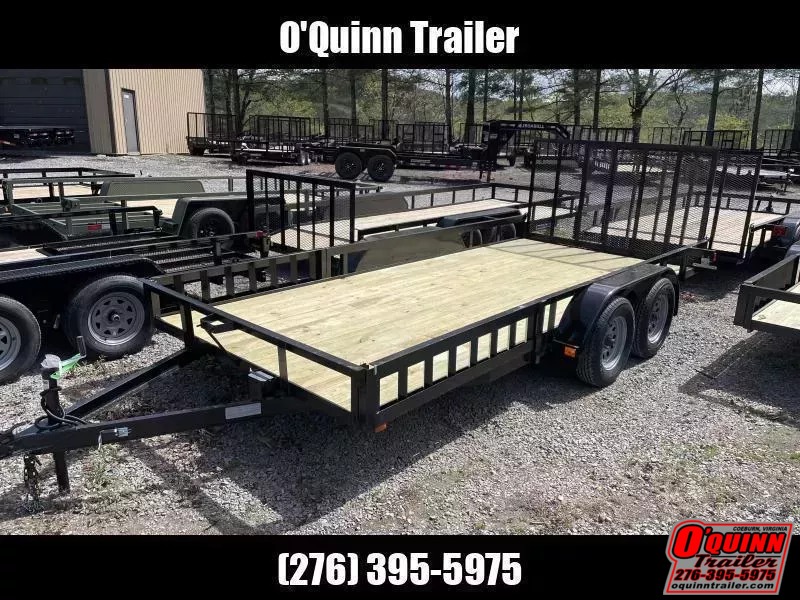 2025 82X16 gate w/ATV SIDE LOAD RAMPS brake Utility Trailer in Coeburn ...