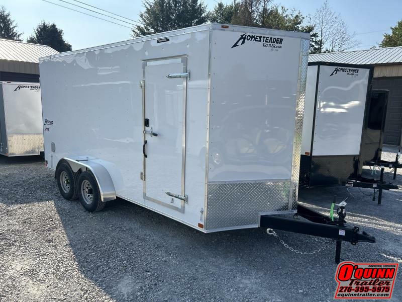 2025 Homesteader HD pkg 5ton 7x16 Intrepid 1ft extra height sd barn ...
