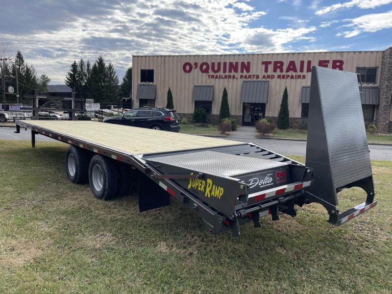 2023 Delta Trailers 30' 25+5 23.4k SUPER RAMPS Tandem Dual Gooseneck ...