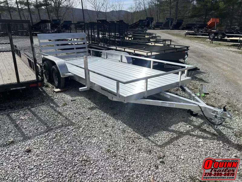 2025 Cherokee Trailers 76x16 Aluminum Tandem axle w/gate Utility ...