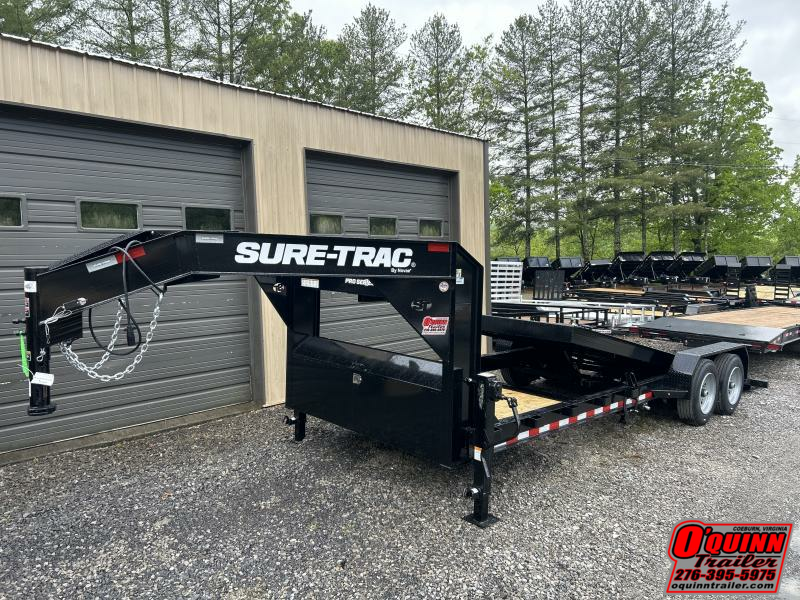 2024 Sure-Trac PRO SERIES 22FT 4+18 Tilt 17.6K Gooseneck Equipment ...