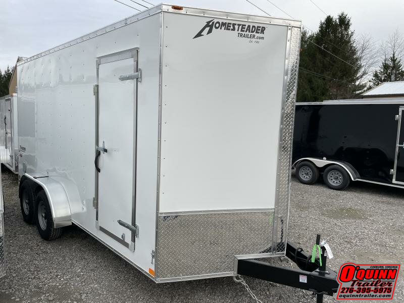 2024 Homesteader HD pkg 5ton 7x16 Intrepid 1ft extra height sd barn ...