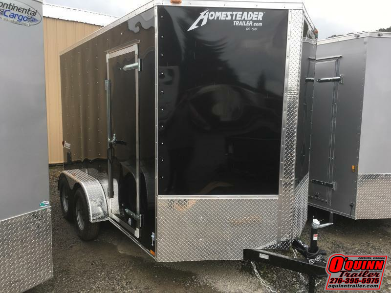 2023 Homesteader 7x12 Intrepid tandem 12in extra ht sd ramp Enclosed ...