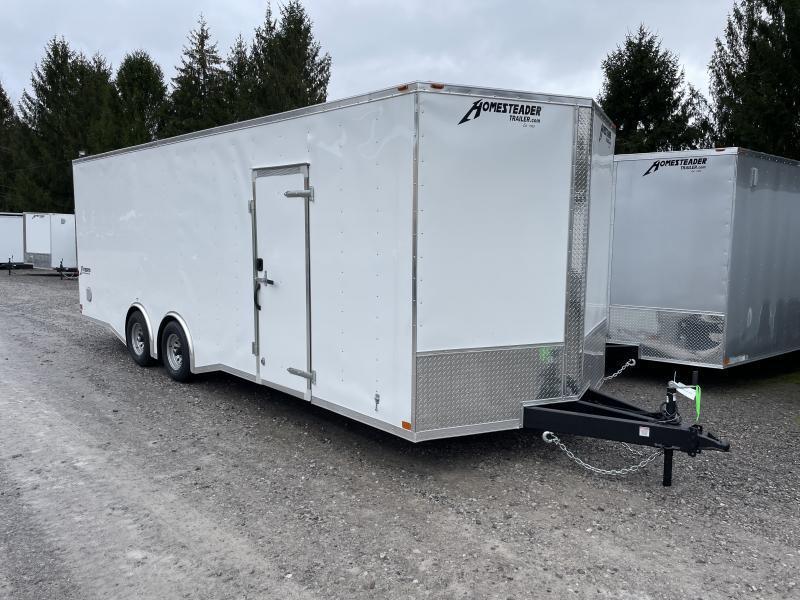 2024 Homesteader 824 7FT TALL 5 ton spread axle WIDE RAMP car hauler ...