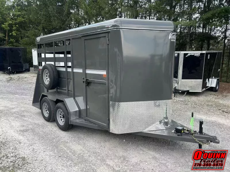 2026 Valley Trailers 6.8W X 14L x 7T 2 Horse Slant Combo Trailer in ...