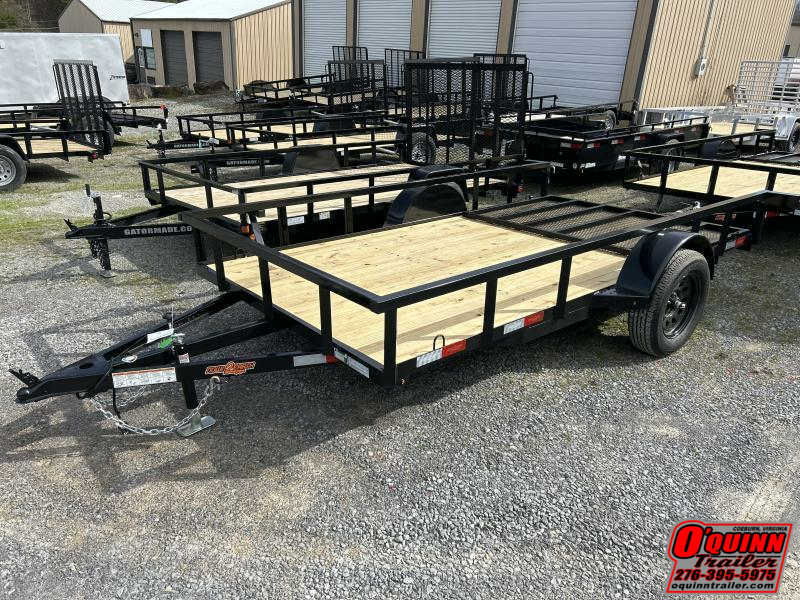2024 Down 2 Earth 76x12 single axle w/gate Utility Trailer in Coeburn ...