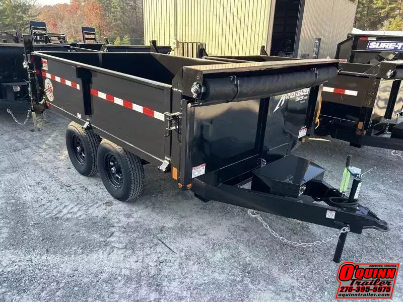 2026 Homesteader 6x10 5 ton drop down curb side tarp Dump Trailer in ...
