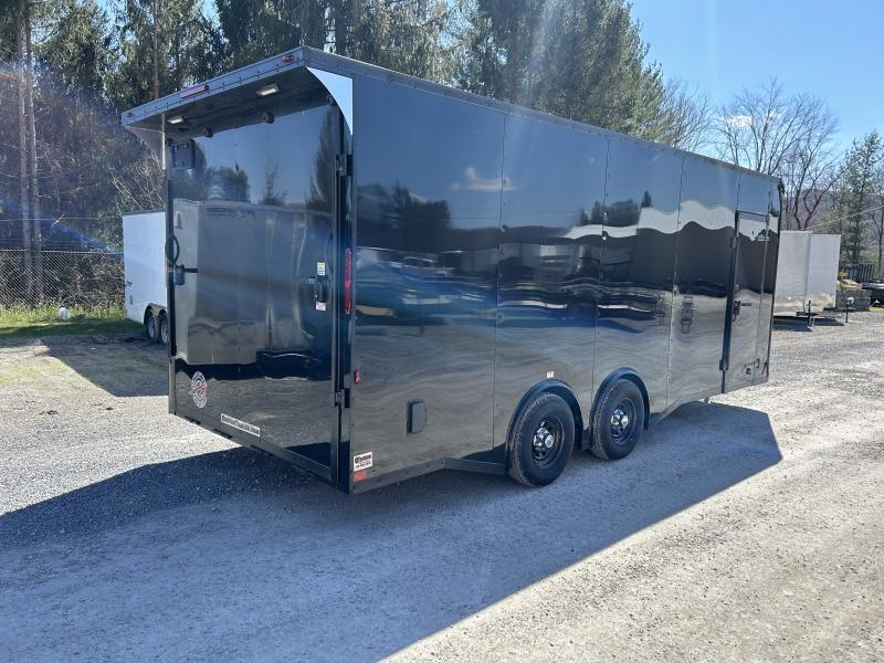 2024 Homesteader 8.5x20 CHAMPION 7' tall 5 ton rear spoiler spread axle ...