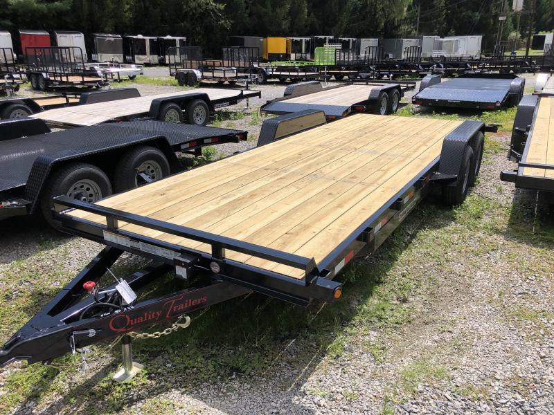 2023 Quality Trailers 82x22 5ton bumper pull wood car hauler Trailer in ...