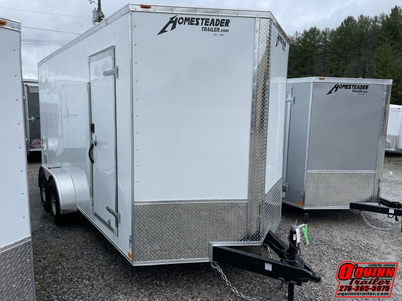 2025 Homesteader HD pkg 5ton 7x16 Intrepid 1ft extra height sd ramp ...