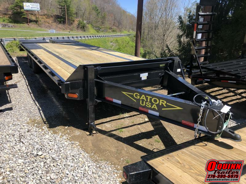 2024 Gatormade Trailers 25ft 20+5 7ton deckover Goliath Ramps bumper ...