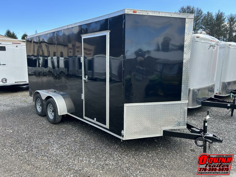 2021 *USED 2021* 7x16 Eagle v-nose sd ramp Cargo / Enclosed Trailer in Coeburn, VA | Trailer Trader