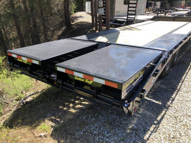 2024 Gatormade Trailers 25ft 20+5 7ton deckover Goliath Ramps bumper ...