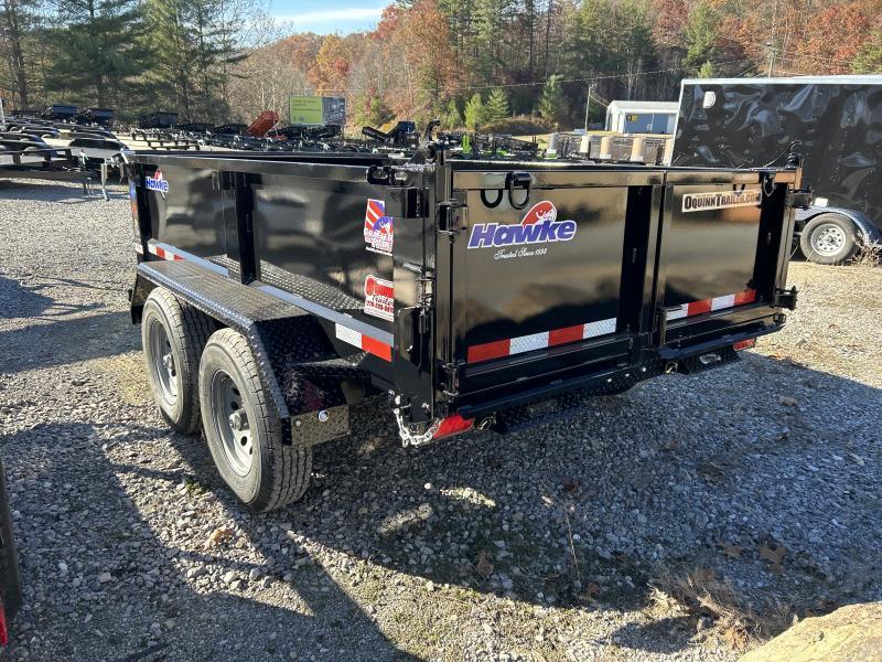 2024 Hawke Trailers 6X10 5TON Low Profile WITH TARP AND RAMPS Dump ...