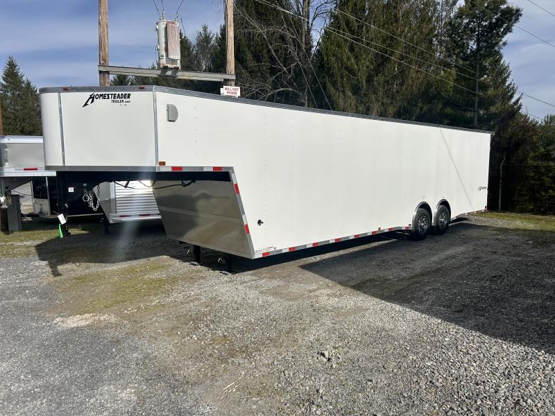 2024 Homesteader 38ft Gooseneck CHAMPION 7' tall 7ton wider ramp spread ...