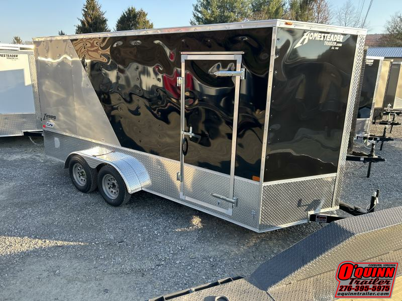2024 Homesteader 7x16 Intrepid OHV pkg 1ft extra height 2 tone Enclosed ...