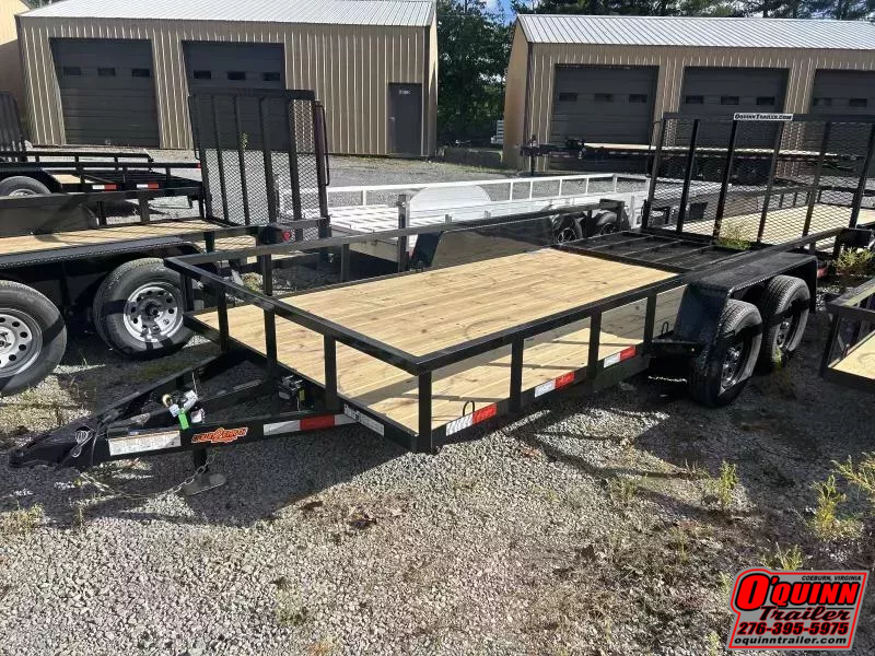 2026 Down 2 Earth 82x16 tandem axle w/gate Utility Trailer in Coeburn ...