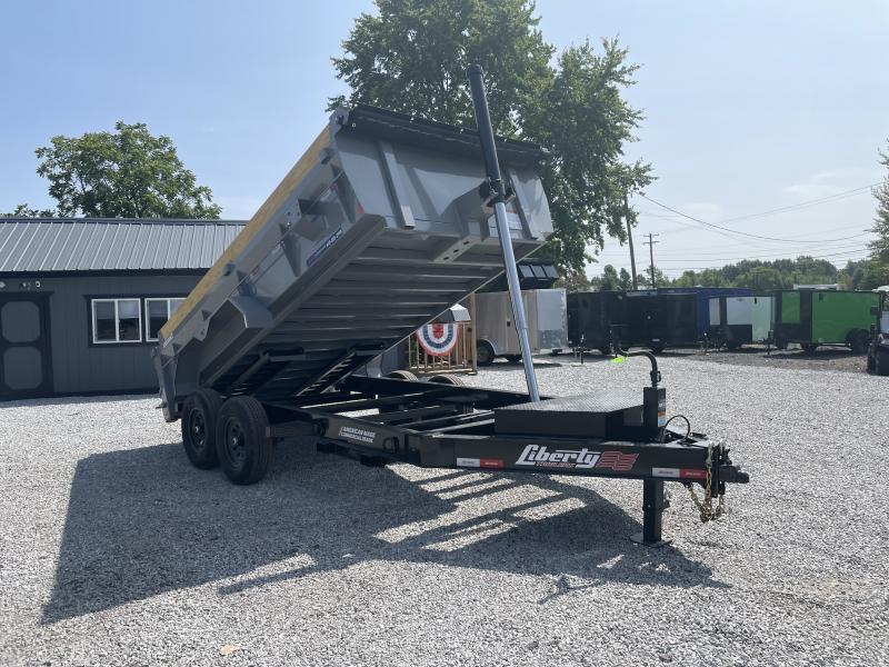 2025 Liberty 7x14 Liberty Dump Trailer Dump Trailer in Columbia Station ...