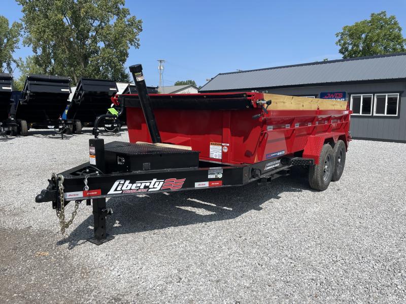 2025 Liberty 7x14 Liberty Dump Trailer Dump Trailer in Columbia Station ...