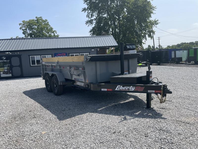 2025 Liberty 7x14 Liberty Dump Trailer Dump Trailer in Columbia Station ...