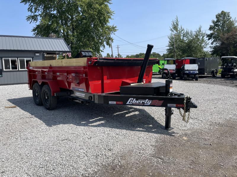 2025 Liberty 7x14 Liberty Dump Trailer Dump Trailer in Columbia Station ...