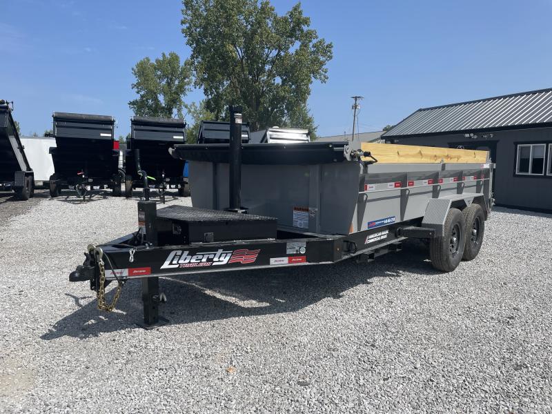 2025 Liberty 7x14 Liberty Dump Trailer Dump Trailer in Columbia Station ...