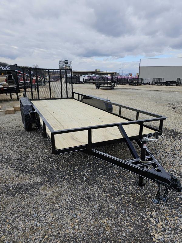 77" X 16' Tandem Axle Utility Trailer in Farmington, MO | Trailer Trader