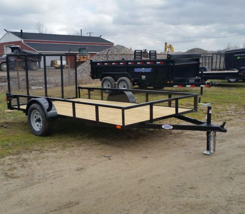 6.4 x 12 A.M.O. Low Side Landscape Trailer in Monroe, MI | Trailer Trader