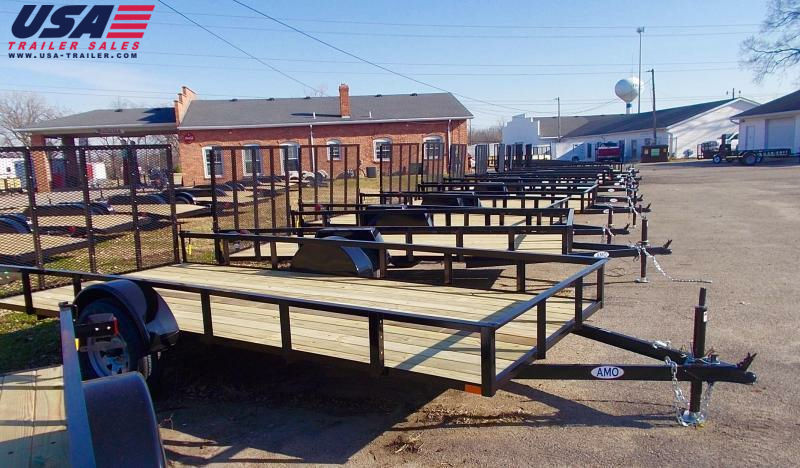 Open Landscape and Car Hauler Utility Trailers in Monroe, MI | Trailer ...