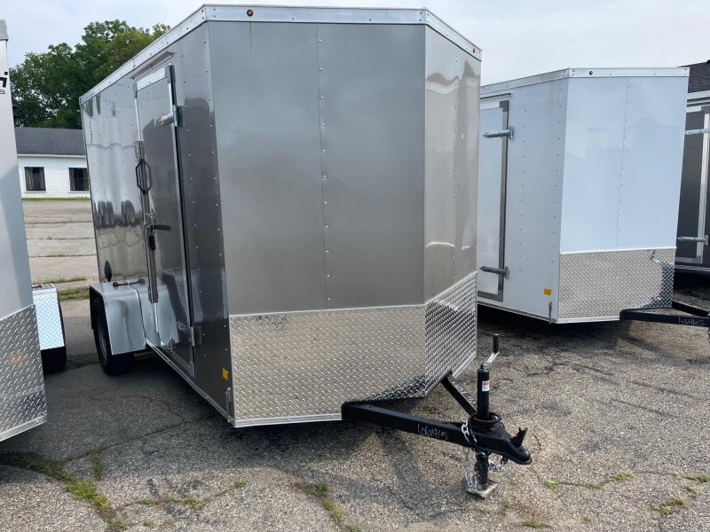 6x12 MTI Enclosed Trailer w/ Ramp Door (Single) WITH 6FT 6IN INTERIOR ...