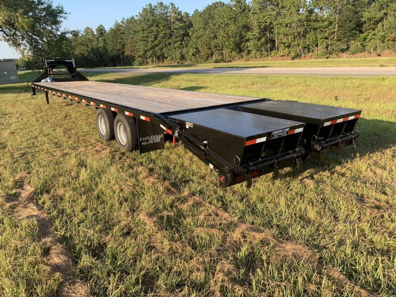 2022 East Texas Trailers 40FT DUAL TANDEM GOOSENECK Flatbed Trailer in ...
