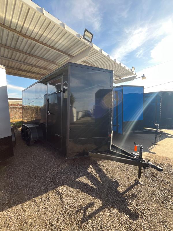 2024 Sawyer Trailers 7x16 Midnight Edition Enclosed Trailer Cargo ...