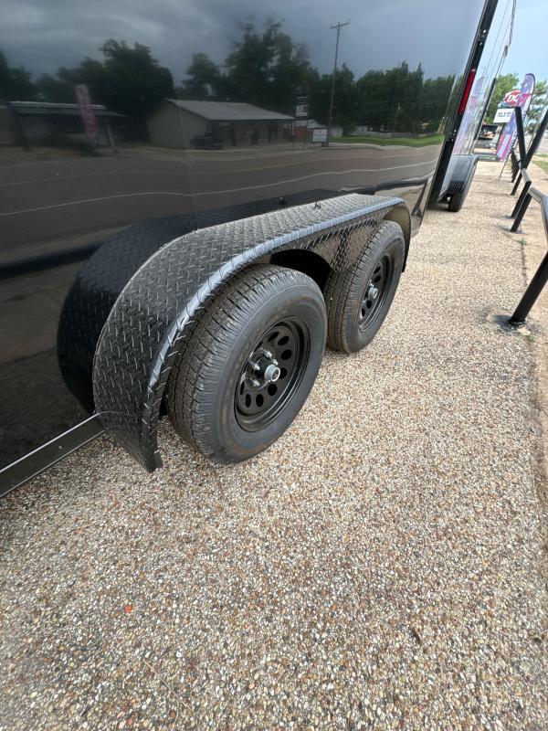 2024 Sawyer Trailers 7x16 Midnight Edition Enclosed Trailer Cargo ...