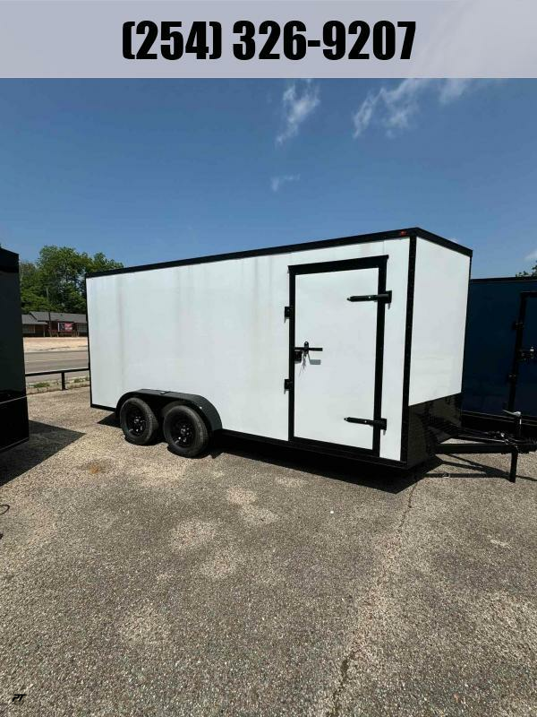 2024 Sawyer Trailers 7x16 Cloudburst Enclosed Trailer Cargo / Enclosed ...