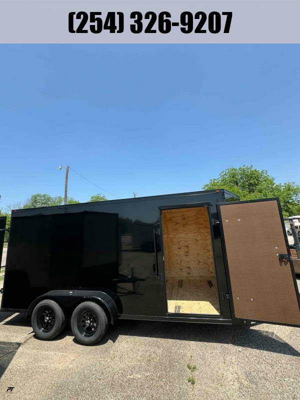 2024 Sawyer Trailers 7x16 Midnight Edition Enclosed Trailer Cargo ...