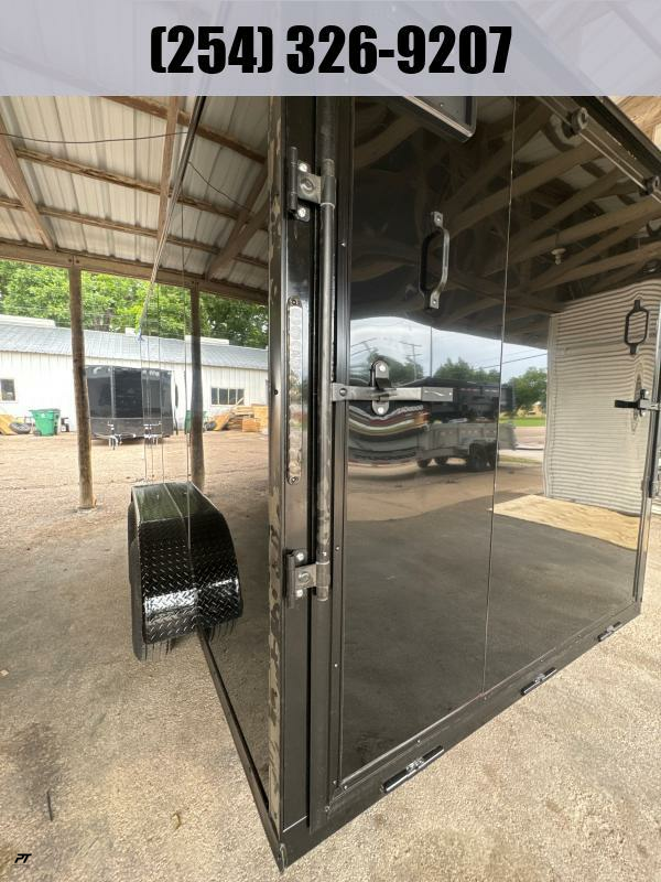 2024 Sawyer Trailers 7x16 Midnight Edition Enclosed Trailer Cargo ...