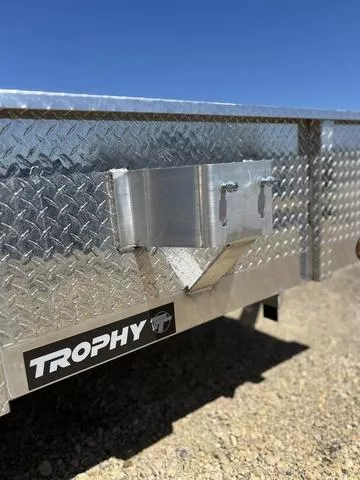 2025 Trophy 5 x 10 Aluminum Utility Trailer with Solid Sides in Ettrick ...