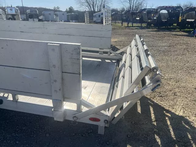 2022 Legend Trailers 7 x 14 All Aluminum Utility Trailer with Bifold ...