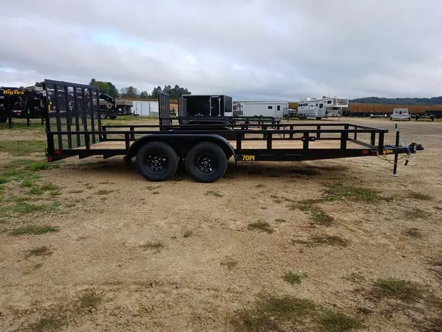2026 Big Tex Trailers 70PI 18' Tandem Axle Utility Trailer in Ettrick ...