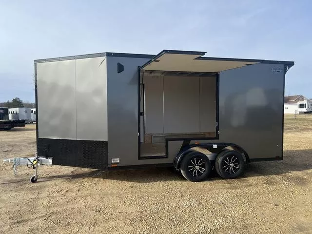 2025 Lightning 7.5 x 19 Aluminum Enclosed Trailer with UTV Package in ...