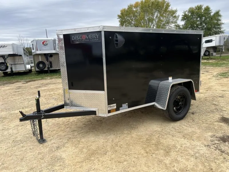 2026 Discovery 4 x 8 Rover ET Single Axle Enclosed Trailer with Single ...