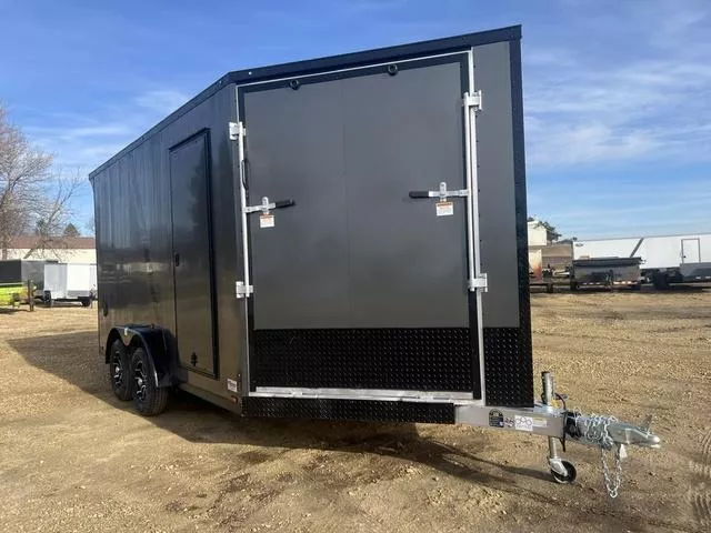 2025 Lightning 7.5 x 19 Aluminum Enclosed Trailer with UTV Package in ...
