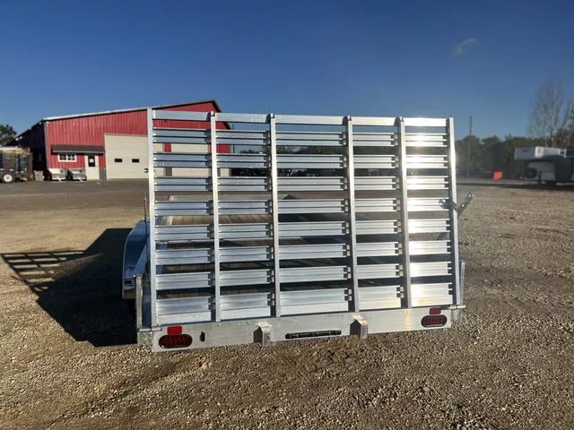 2026 Trophy 7 x 16 Tandem Axle Aluminum Utility Trailer with Solid ...