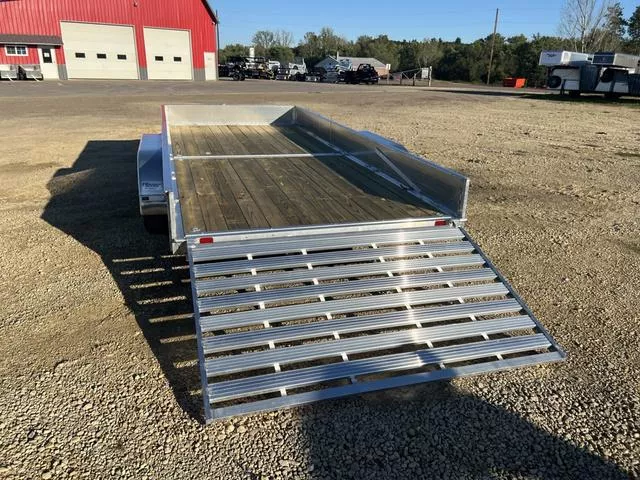 2026 Trophy 7 x 16 Tandem Axle Aluminum Utility Trailer with Solid ...