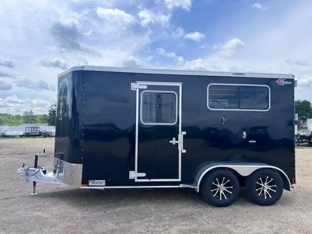 2025 Kiefer Kruiser 2 Horse Straight Load Aluminum Trailer in Ettrick ...